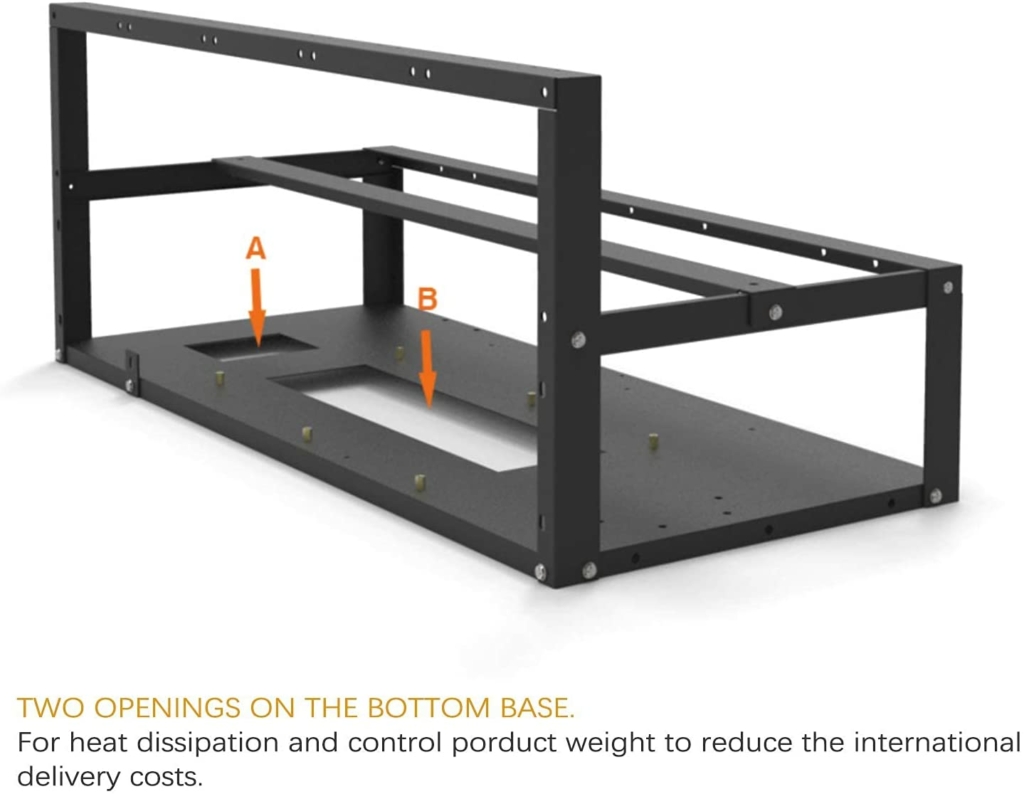 Mining Rig Frame for Open Air GPU Miners | TekHouse