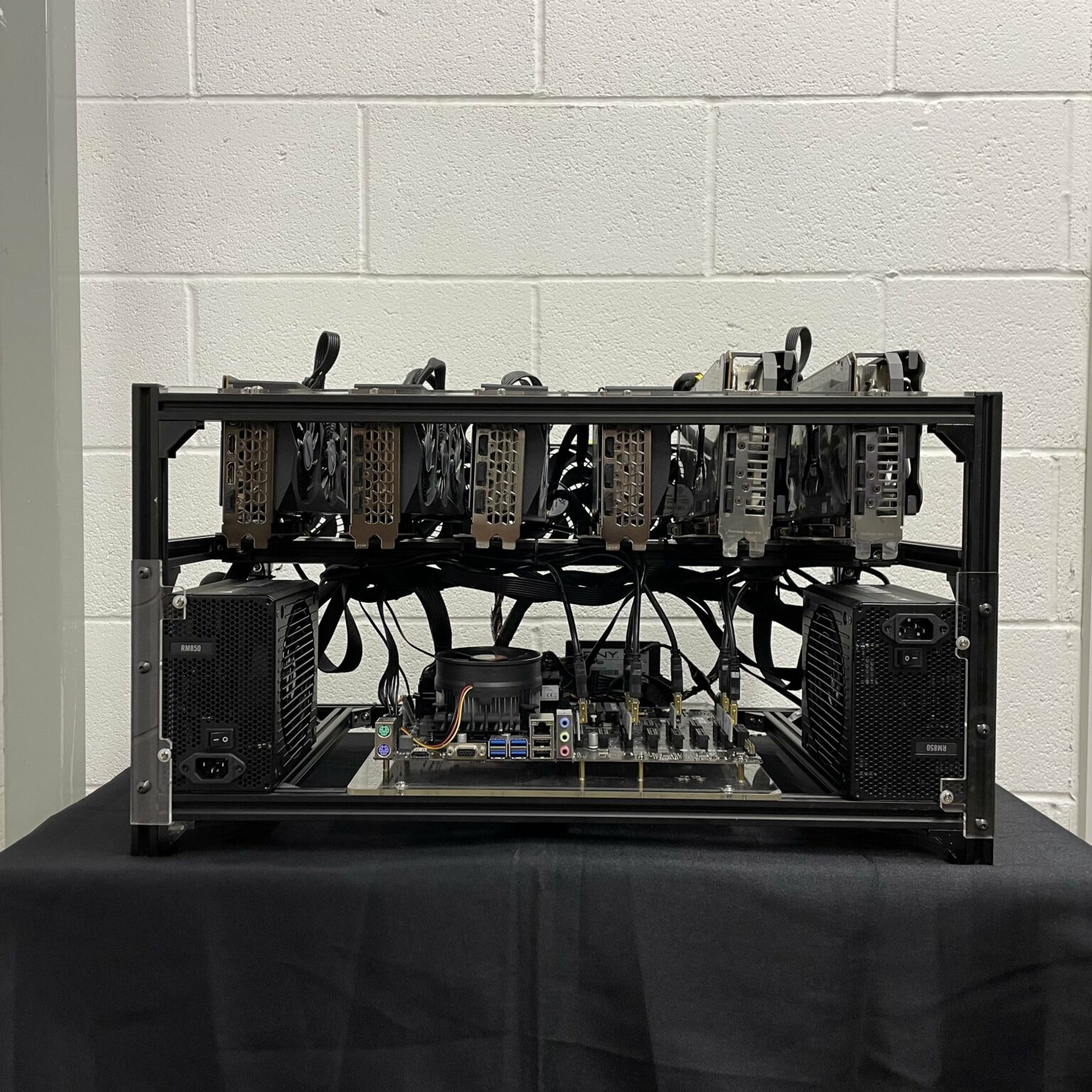 GPU Mining Rig - 6 Cards - TekHouse Mine Ethereum, Bitcoin Today